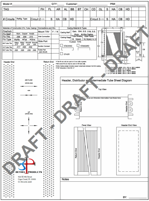 Coil Drawing Library - Solutions - Bethel Products LLC